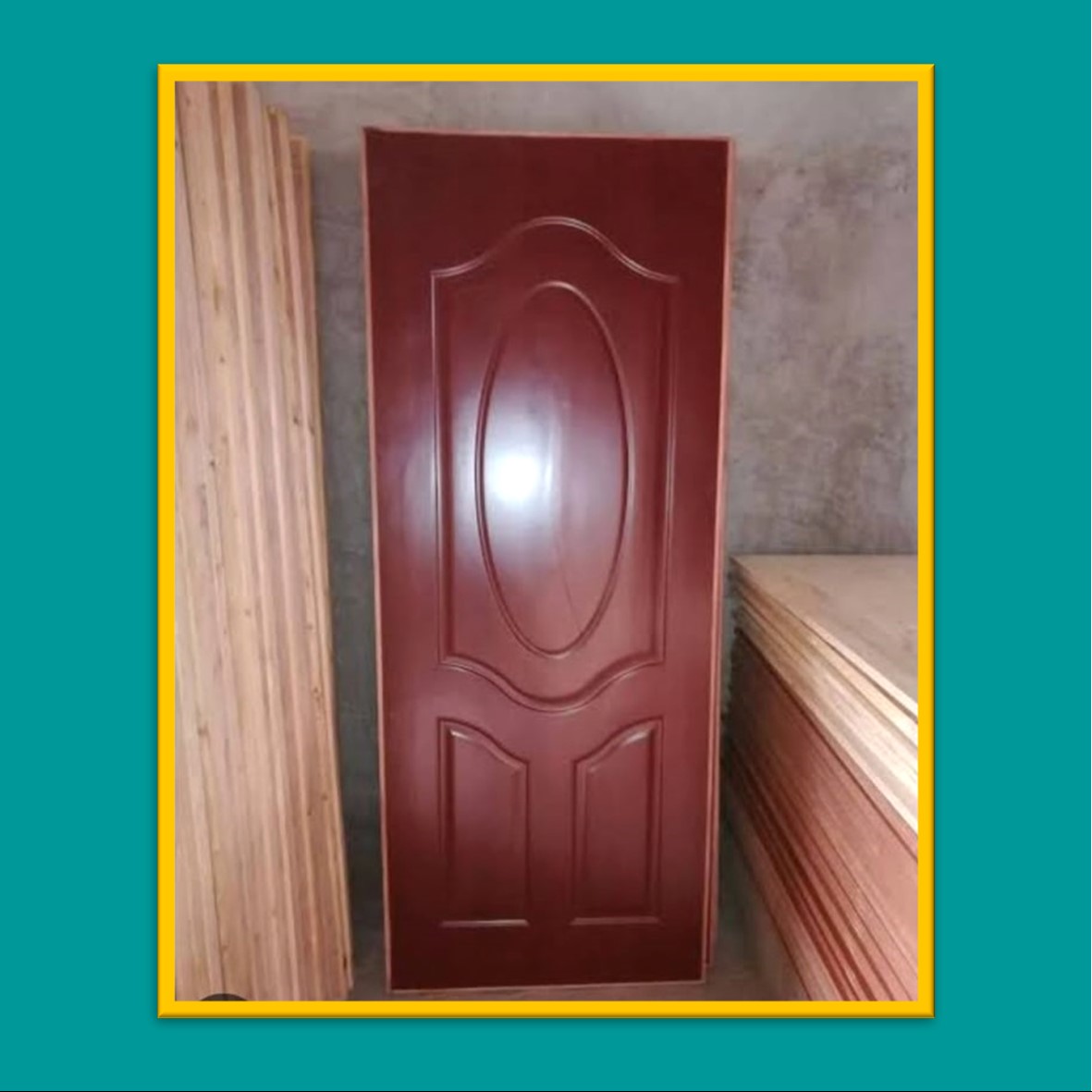 Embossed Laminated Flush Doors - Cider Wood & Interiors