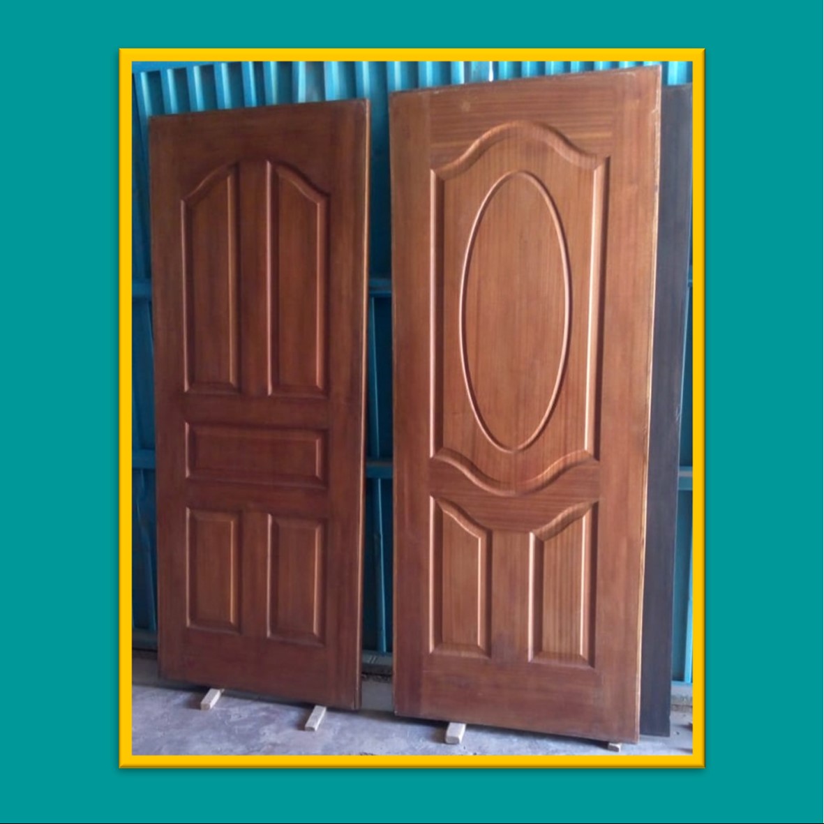 Embossed Veneer Flush Doors - Cider Wood & Interiors