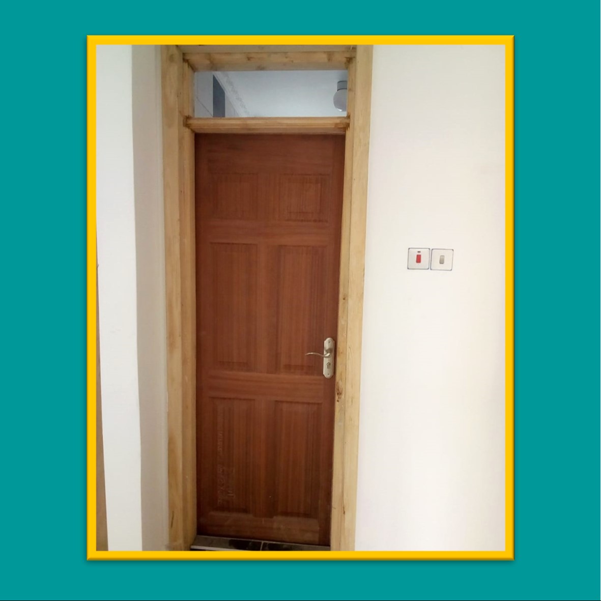 Embossed Veneer Flush Doors - Cider Wood & Interiors