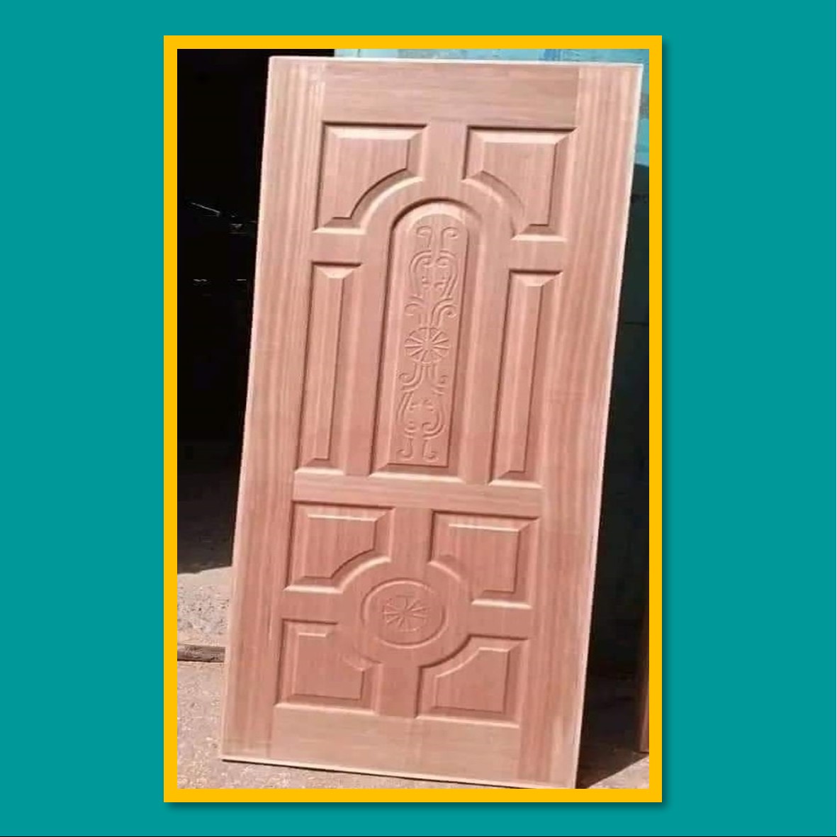 Embossed Veneer Flush Doors - Cider Wood & Interiors